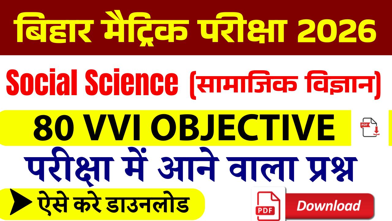 Class 10th 80 vvi objective Question Pdf Download - AA Online Solution